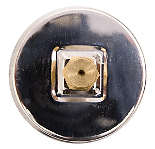 Center Back Mount Oil-Filled Vacuum Gauge