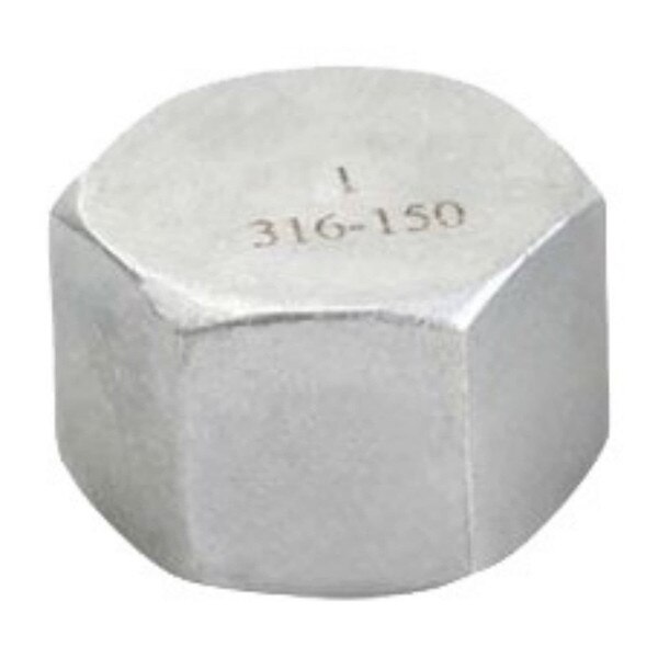 HEX CAP SS 304