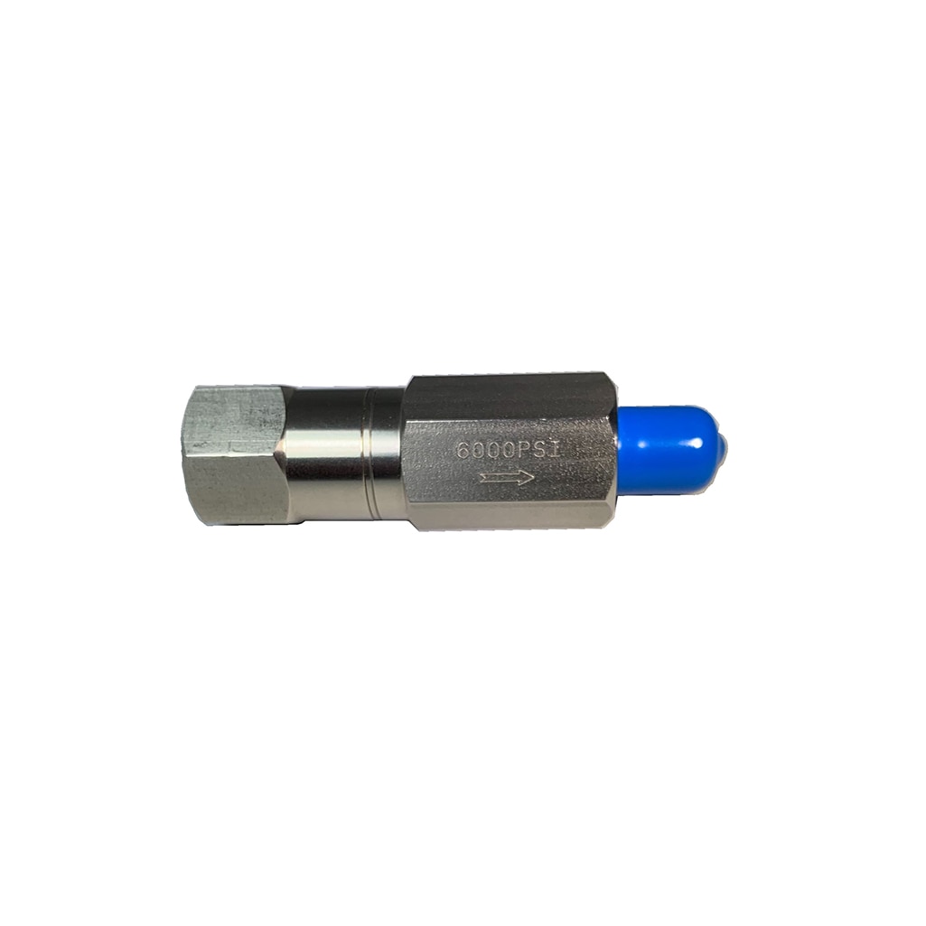 HIGH PRESSURE CHECK-VALVE, STAINLESS STEEL 6000 PSI, INLINE CHECK ...